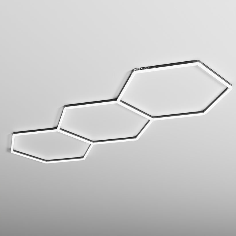 Trio Classic Hexagon LED Lighting System – HEXA Lighting – Hexa Lighting