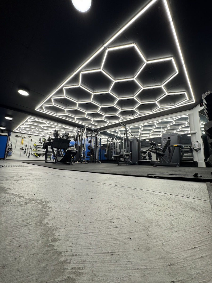 Hexagon Lights Australia | LED Hexagon Garage Lighting | HEXA Lighting ...
