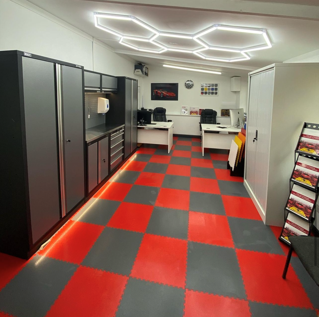 2.1m x 3m | Hexagon LED Lighting Fixture – Hexa Lighting