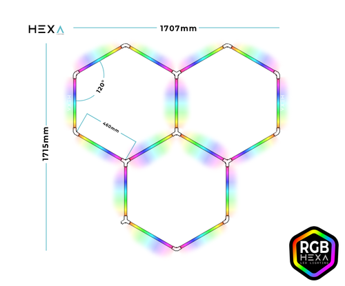 RGB HEXA LED LIGHTING – HEXA Lighting